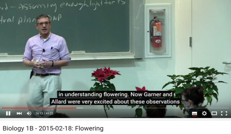 Introductory plant biology video lecture series | Plant Science Today