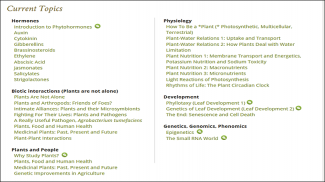 Teaching Tools in Plant Biology articles and resources available on ...